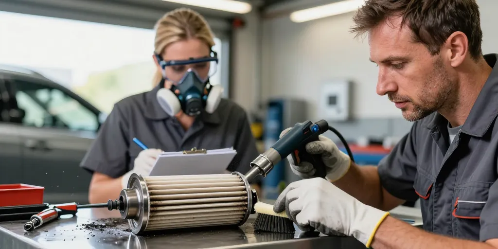Comment nettoyer un filtre à particule, méthode sûre et efficace